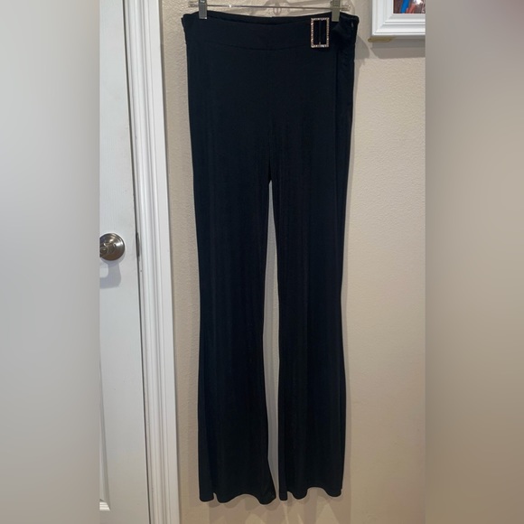 Motel Rocks | Pants & Jumpsuits | Motel Rocks Trouser In Crepe Black W ...